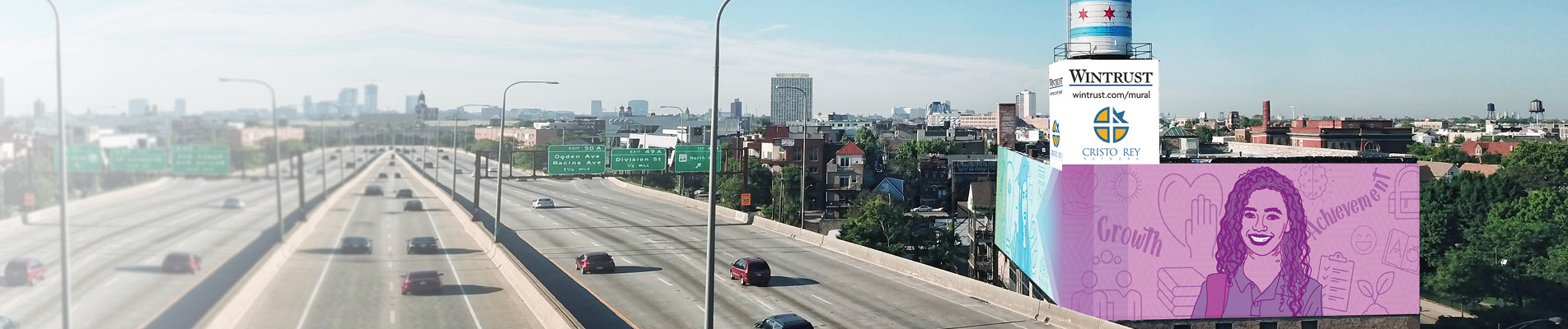 The Mural Building: Cristo Rey Network | Lemont Bank & Trust